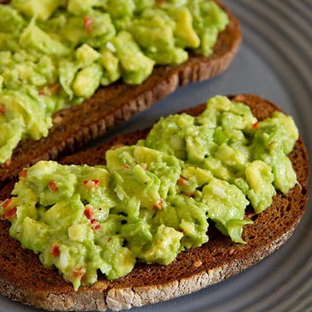 Guacamole Toast - Love the Kitchen